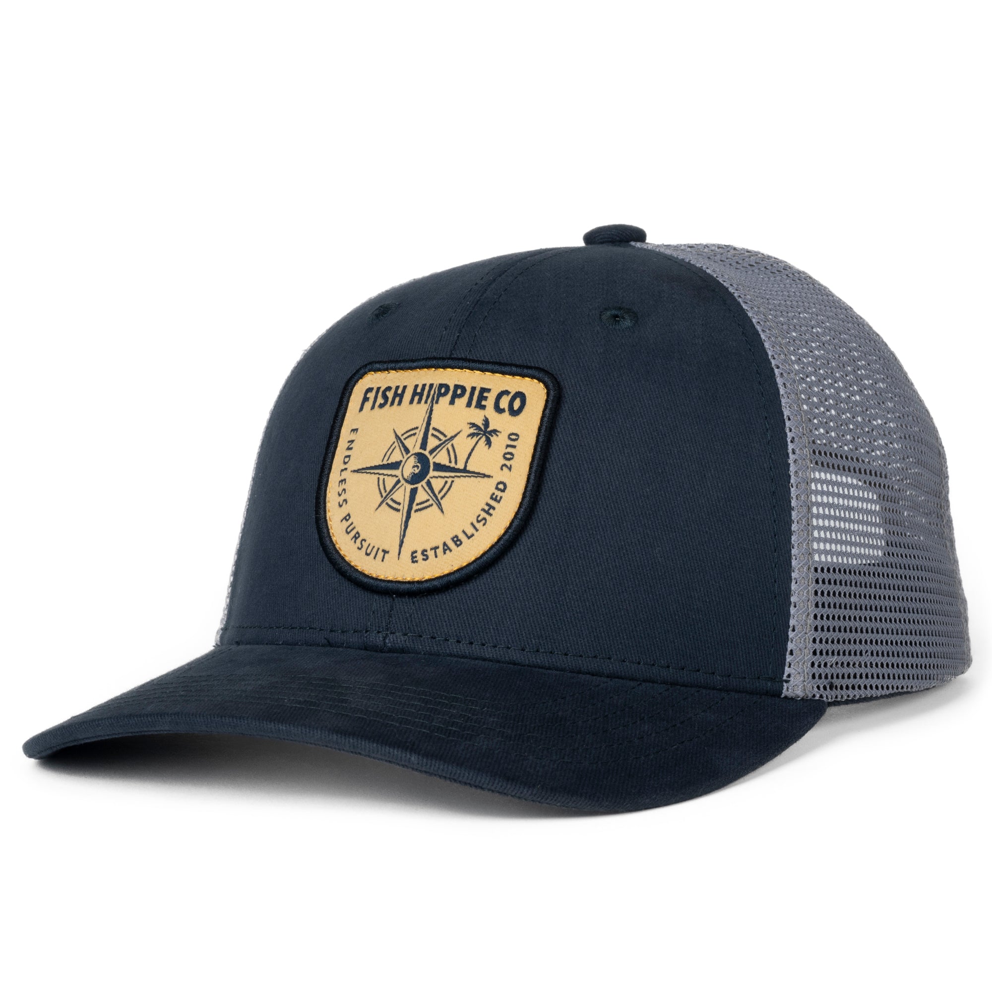 Fishing Trucker Hats, Khaki Hats & Visors – Fish Hippie